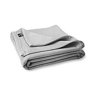 MV Sport Sweatshirt Blanket – Lightweight Blanket – Fleece Knit Blanket (Heather)