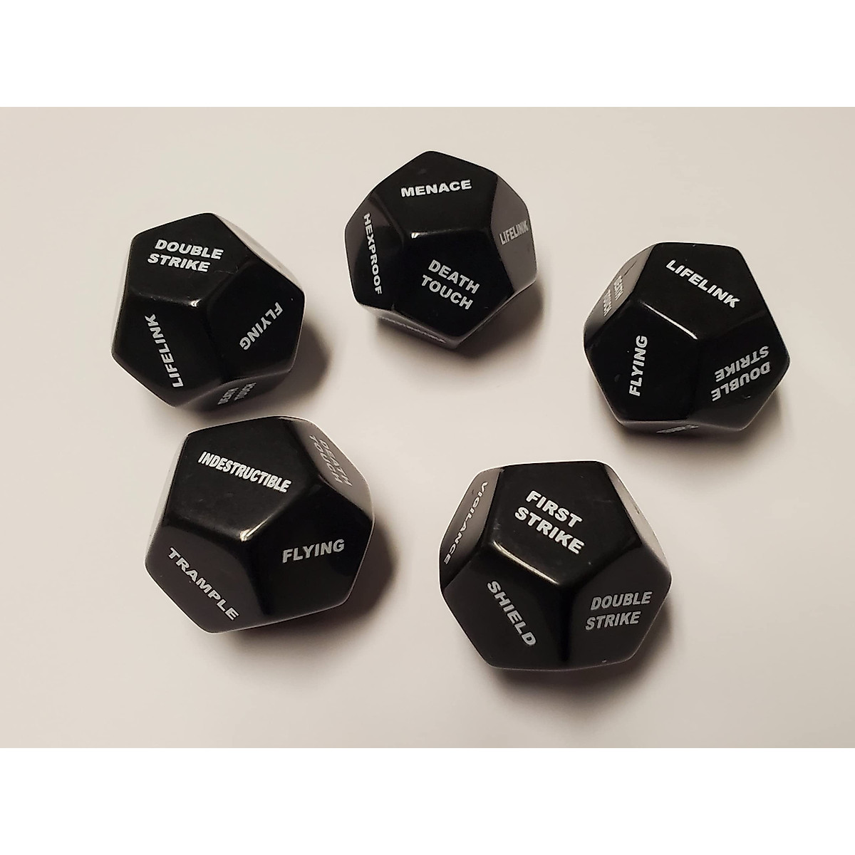 5X Deluxe 12 Sided Large Keyword & Shield Counters for Magic: The Gathering MTG CCG