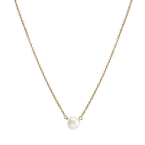 Dogeared Pearls of Success Necklace 16" Gold One Size