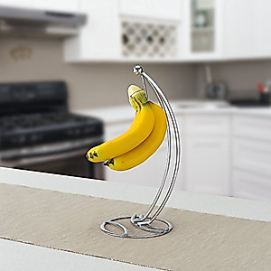 Home Basics Flat Wire Hanger Banana Tree