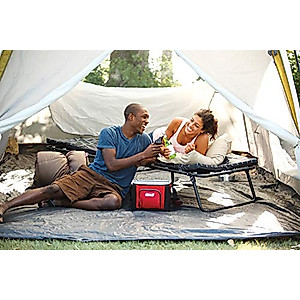 Coleman ComfortSmart Camping Cot with Sleeping Pad, Folding Steel Cot with Thick Mattress Pad for Comfortable Sleeping, Deluxe Size Available for Big & Tall Adults