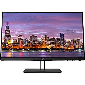 HP Z23n G2 23 Inch FHD 1080p IPS LED Business Monitor (1JS06A8#ABA) 2-Pack Bundle with HDMI, DisplayPort, VGA, USB Ports, and Dual Monitor Desk Mount Stand with Clamp