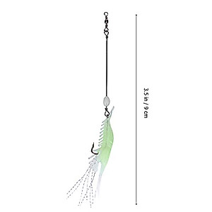 BESPORTBLE 5pcs Fishing Baits Fishing Lures Fishing Tools Fishing Accessories Fishing Supplies