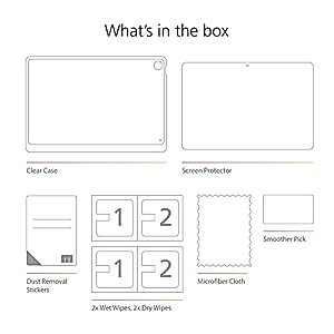 All-New Made for Amazon Clear Case and Screen Protector for Amazon Fire Max 11 (2023 Release)