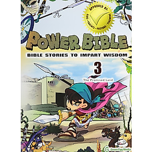 Power Bible #1-6 - Old Testament Set - Kids Comic Bible - Green Egg Media