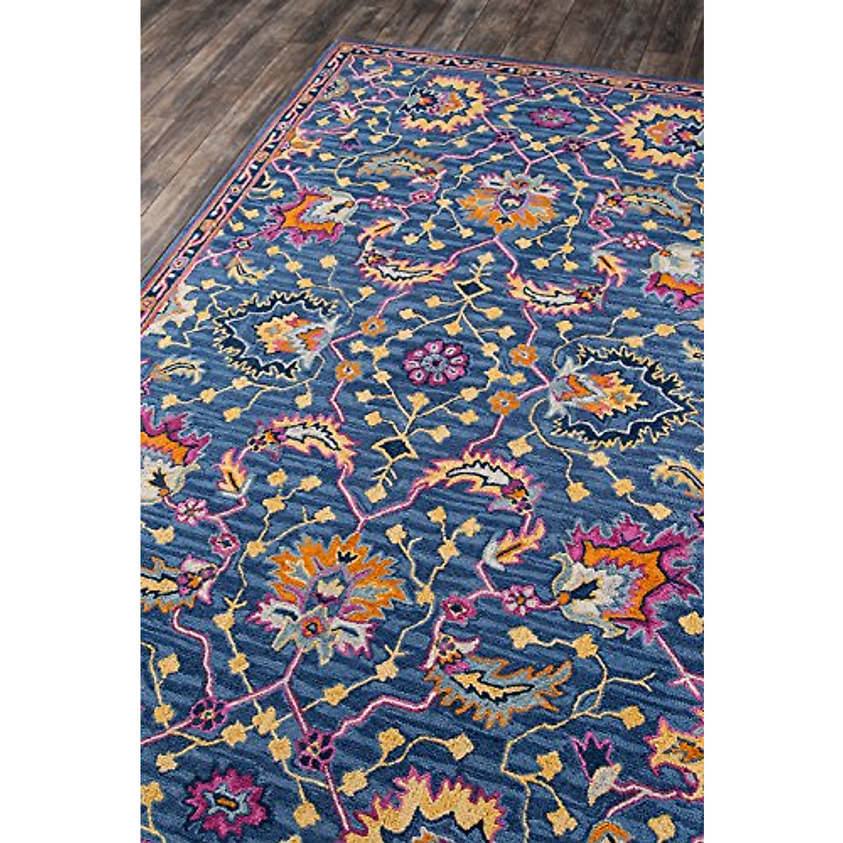 Momeni Ibiza Wool Area Rug 2' X 3' Blue