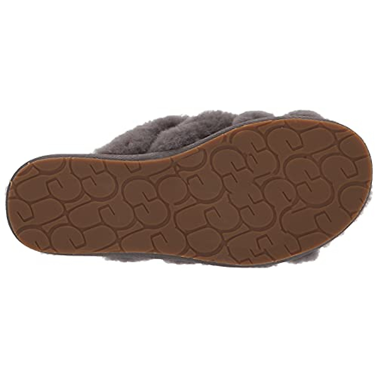 UGG Women's SCUFFITA Slipper, Charcoal, 8