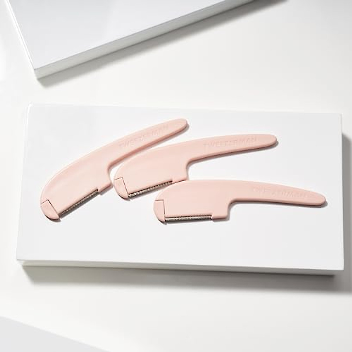 Tweezerman Prep and Plane Facial Razors for Hair Removal and Exfoliation, 3 Count