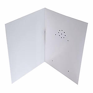 Talking Products, Voice Recordable Talking Audio Greeting Card, Record and Send Your own Personalized Custom Voice Message. 40 Seconds Recording with Replaceable Batteries.