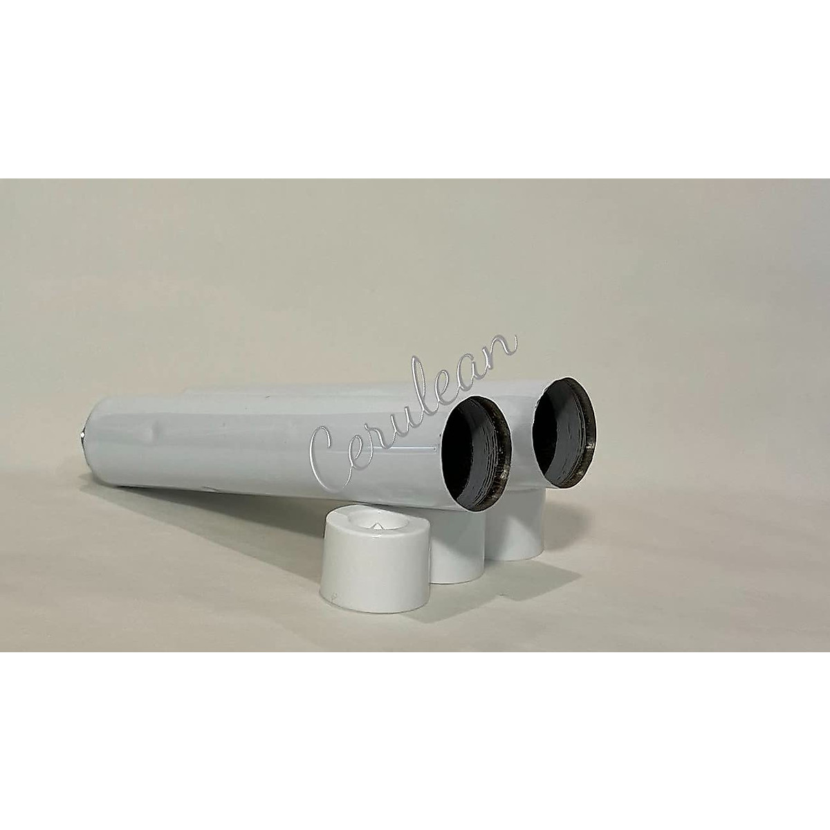 CERULEAN Empty Aluminum Paint Tubes with needle cap unsealed –Size:45ml (20) 20 PCS, 1.52 Fl Oz (Pack of 20)