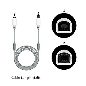 Wigearss Controller Extension Cable Cord for Sega Dreamcast (LOT 2)