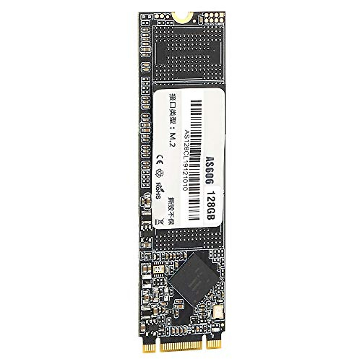 Solid State Drive, 2280 128GB Desktop Computer AS606 Stable Strong Intelligent Master Control Laptop for HighEnd Motherboards, Gaming laptops