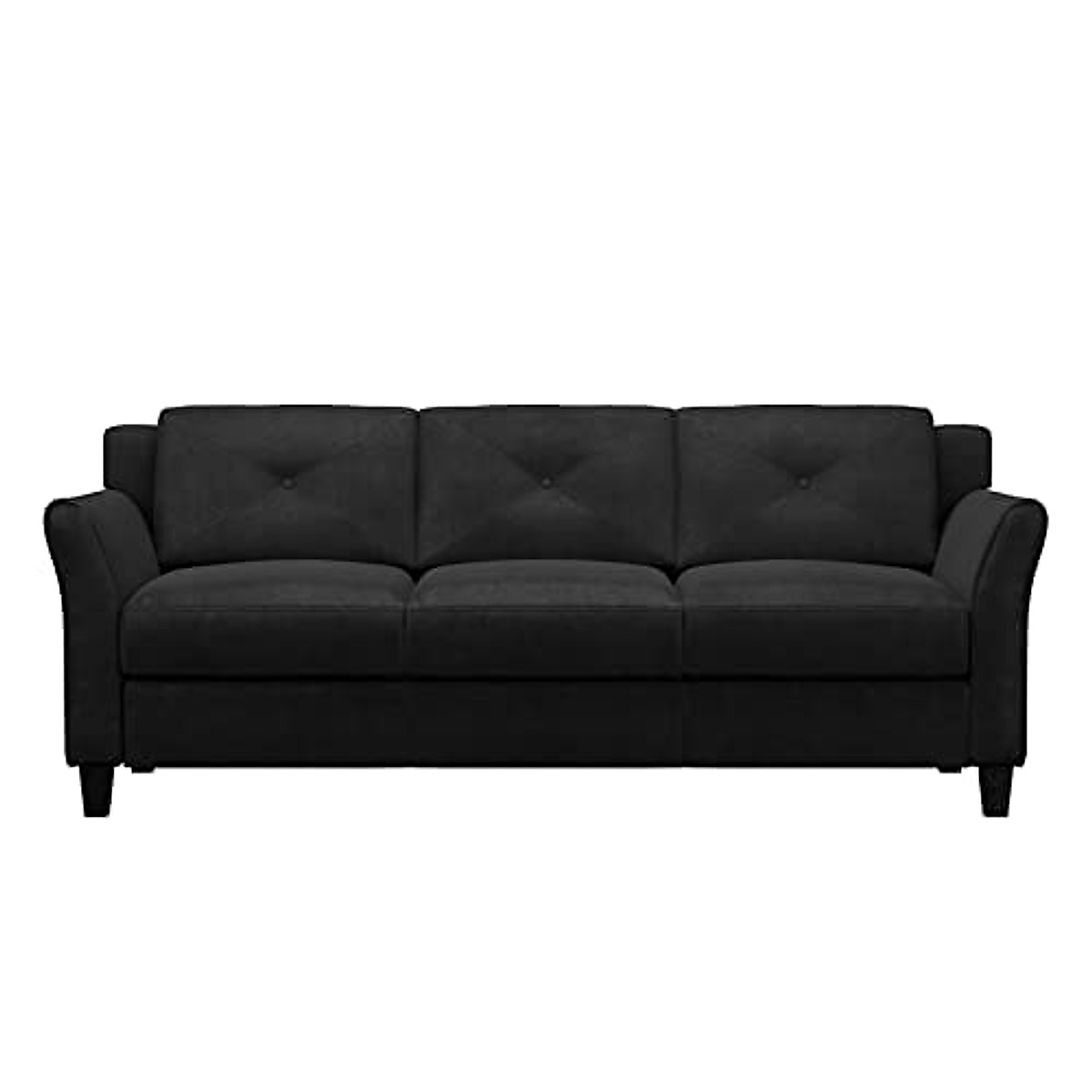 Lifestyle Solutions Harrington Sofa, Black
