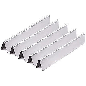 15.3 inch 7636 Flavorizer Bars Compatible for Weber Spirit 300 Series, Spirit E310 E320 E330 S310 S320 S330 Grills, 5-Pack Stainless Steel Flavor Bars Grill Parts for Weber 7636, Spirit e-310 Grill