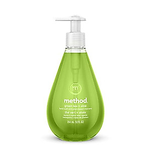 Method Gel Hand Wash, Green Tea + Aloe, 12 oz, 1 pack, Packaging May Vary