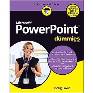 PowerPoint For Dummies, Office 2021 Edition (For Dummies: Computer/Tech)