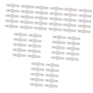 HEALLILY 60 Pcs Blister Stickers Heel Cushions for Womens Shoes Foot Protectors for Feet Silicone Gel Seal Adhesive Heel Bandage Moleskin Blister Heel Sticker White High-Heeled Shoes Pad
