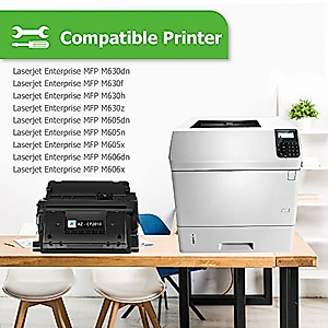 Aztech Compatible Toner Cartridge Replacement for HP 81X CF281X 81A CF281A for Enterprise MFP M605 Toner M605n M605dn M605x M606 M606n M630 M630h M630dn M630z M632 Printer (Black, 4-Pack)