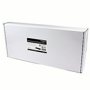 StarTech.com 2-Port Quad Monitor Dual-Link DVI USB KVM Switch with Audio & Hub (SV231QDVIUA), Black