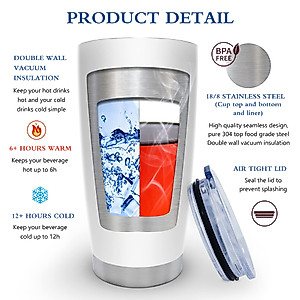 Yesruby 60th Birthday Gifts For Women Men, Gifts For Women Men Over 60, 1964 Birthday Tumbler 20oz, Gifts For Women Men In Their 60s, 60 Year Old Birthday Gifts For Women, 60th Birthday Decorations