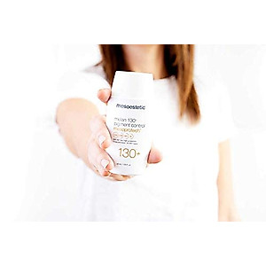 Mesoestetic Mesoprotech Melan Cream SPF 130+ Pigment Control-Protects Skin against UVB, UVA, HEV, IR-Facial Sunblock