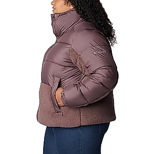 Columbia Women's Leadbetter Point Sherpa Hybrid, Basalt, Medium