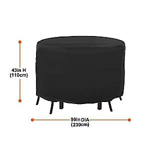 Saking Outdoor Furniture Cover,70 Inch Waterproof Patio Furniture Set Covers Bench Coverings for Patio Furniture Outdoor Seating - 70 x 43 Inch