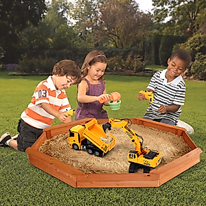 RC Toys Construction Excavator Car: Kids Birthday Gift for Boys Girls 4 5 6 7 8 9+ Year Old Truck Dump Best Toddler Sand Play Vehicles Set Age 4-8