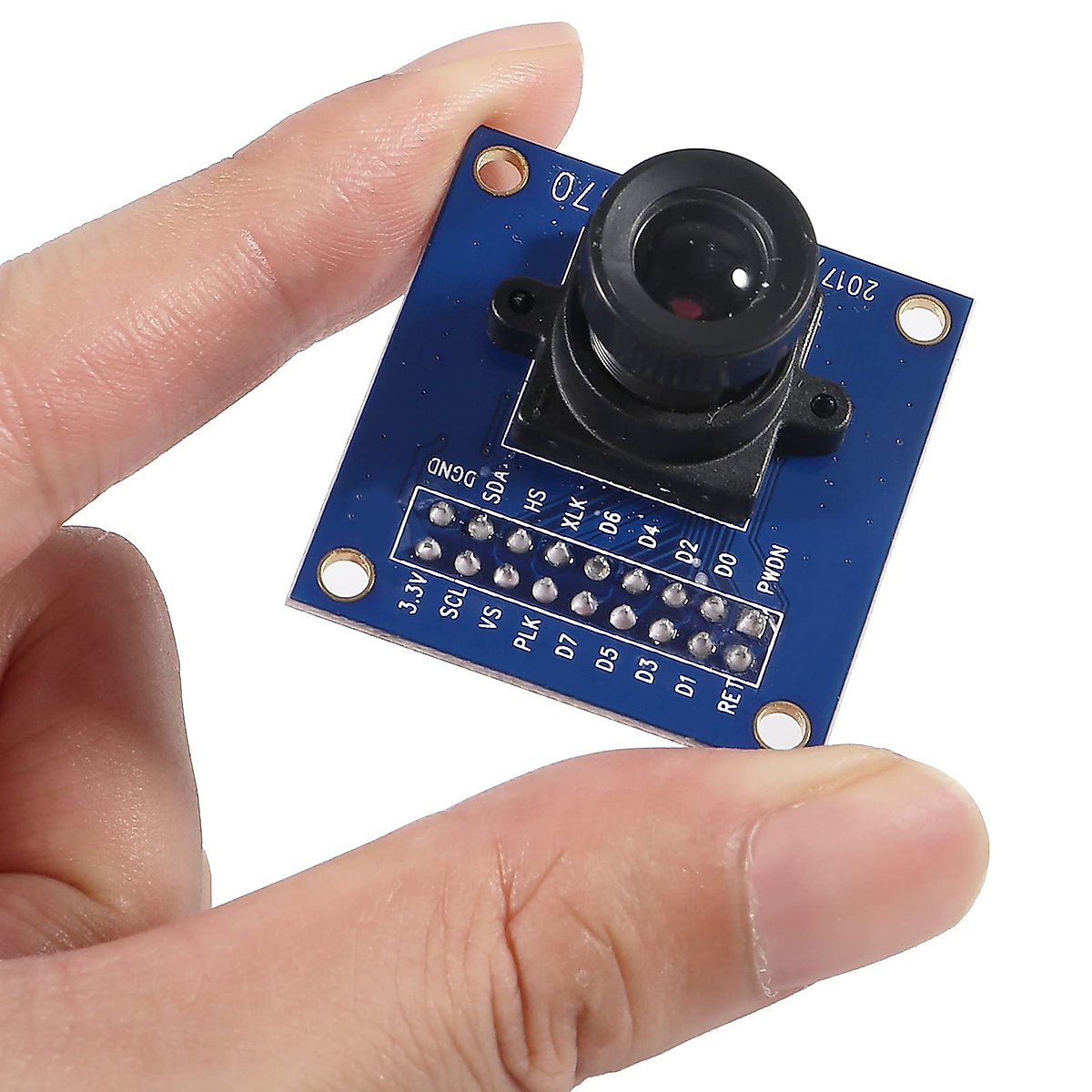 ACEIRMC 6pcs VGA OV7670 640x480 0.3Mega 300KP VGA CMOS Camera Module I2C Compatible with Arduino ARM FPGA