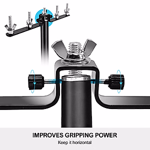 Julius Studio [2 Pack] 5-Crossbar Mount Backdrop Support, Dual & Triple Crossbar Connector Hardware for Multi Layer Backdrop Screens, Decorations, Photoshoot, Party, Birthday, Curtains, JSAG754