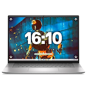 Dell 2023 Inspiron 16 5635 Business Laptop FHD+ 16" Display, AMD Ryzen 7 5825U Processor, 16GB RAM, AMD Radeon Graphics, Backlit Keyboard, Type-C, Platinum Silver (16GB RAM, 2TB SSD, Windows 11 Home)
