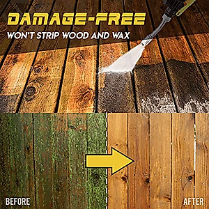 Radorock Portable High Pressure Power Washer Water Gun Watering Wand Sprayer 3/4" Hose Nozzle High Pressure Jet Washer for Outdoor Garden Car Window Washing,2 Nozzles Switch Modes (48cm)