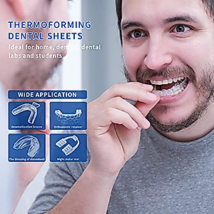 faruijie Thermoforming Dental Sheet Vacuum Forming Splint Sheets Professional Former Plastic