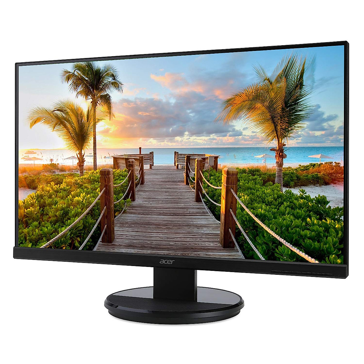 Acer KB272HL bix 27" Full HD (1920 x 1080) Acer VisionCare VA Monitor with Flicker-less, BlueLight Filter and AMD FREESYNC Technology (HDMI & VGA Port) (Renewed)