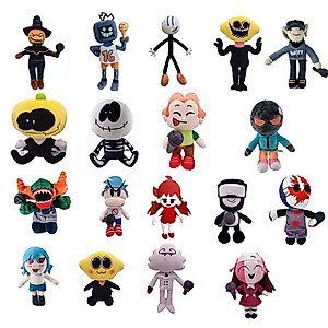 ROSEWARD US Stock Friday Night Funkin Pico Plush Toy, fnf Plushies Pico for Kids Boys and Girls Gifts 10 in (Pico)…