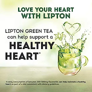 Lipton Tea Bags, Green Tea, Orange, Iced or Hot Tea, 20 Tea Bags