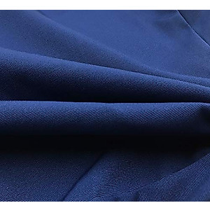 CozyLounge Indoor Outdoor Water Repellent High UV Resistant Patio Chair Cushion Cover (24"x24"x4" (4 Covers), Majestic Royal)