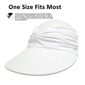 Women Sport Sun Visor Hats,Empty Top Baseball Sun Cap,Womens Sunhats with uv Protection,Sun Hats for Young Girls Women Beach