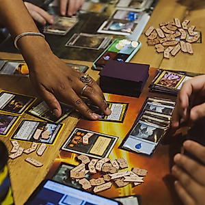 Ability, Loyalty and +1/+1 Counters Set of 194 Wood Keyword, Magic Tokens Compatible with Magic The Gathering, MTG