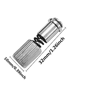 Fbshicung 5PCS Spring Foot Clamp Sewing Machine Needle Presser Foot Easy Change Holder Screws Clamps Adjustable