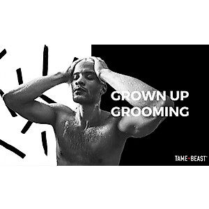 Beast Caffeine Conditioner 32oz Large Liter Size - Ginseng Argan Oil Vitamins B Green Tea Eucalyptus Pomegranate Oils Shea Butter Aloe - Paraben Free Moisturizing DHT Blocking Dry Scalp Tame the Beast