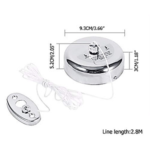 Fivean Retractable Clothesline, 304 Stainless Steel Clothes Line Dryer with Heavy Duty Adjustable Stainless Steel Rope String for Hanging Drying Bathroom, Laundry, Hotel, Indoor & Outdoor