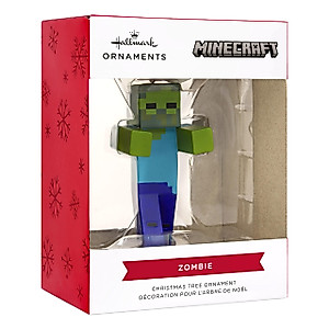 Hallmark Minecraft Zombie Christmas Ornament 1.48 x 3.05 x 1.29 inches
