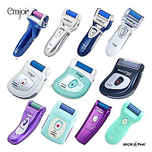 Emjoi Micro-Pedi 3D POWER Callus Remover with Xtreme Coarse Soft & Flexible Roller (Most Powerful & Corded)