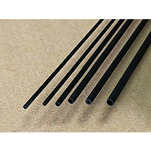 Dancing Wings Hobby 10pcs/lot Hollow Carbon Fiber Tube 500mm (Length) Outer Dia. 3.0mm; Inner Dia.2.0mm Carbon Hollow Pipe for RC Plane DIY Tool Quadcopter Arm (LS-TC-10-009)