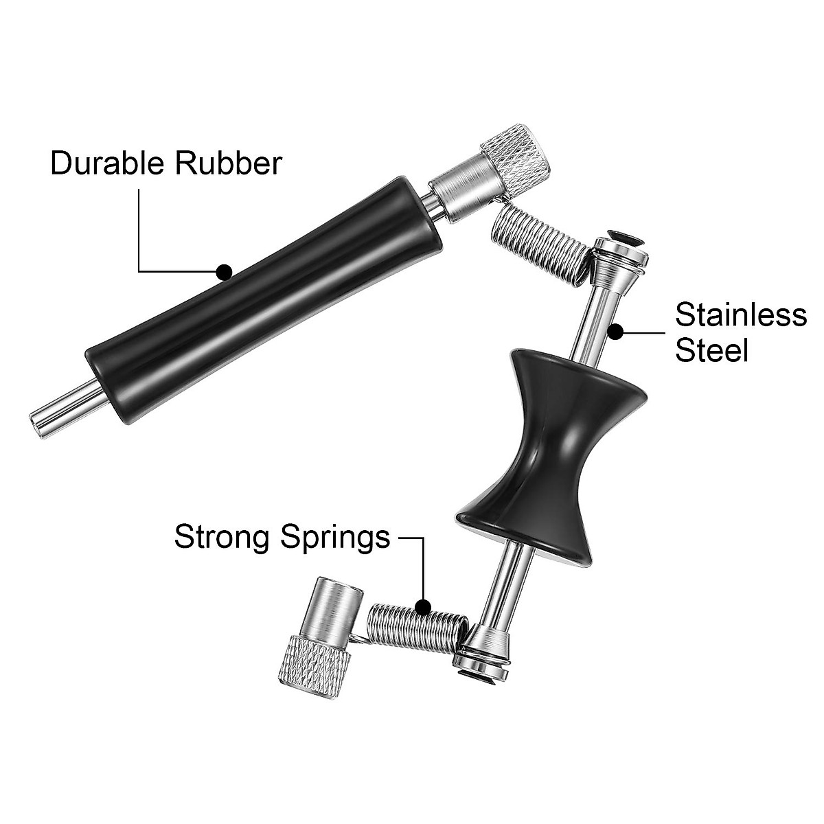 Frienda 2 Pack Guitar Rolling Capo Sliding Capo Adjustable Capo Rubber and Stainless Steel Capo for Tuning Tone of String Instruments Like Folk Classic Acoustic Electric Guitar Ukulele Mandolin Banjo