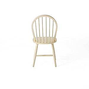 Christopher Knight Home Countryside High Back Spindle Dining Chair, Antique White 19.70”D x 17.90”W x 36.20”H
