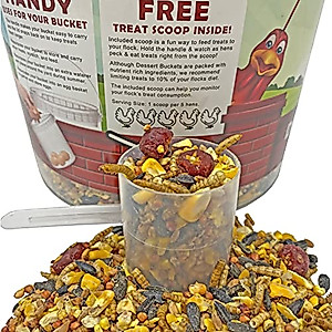 Pecking Order Dessert Bucket Mealworm Sprinkles - 5 LB