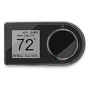 Lux Products GEO-BL Wi-Fi Thermostat, Black