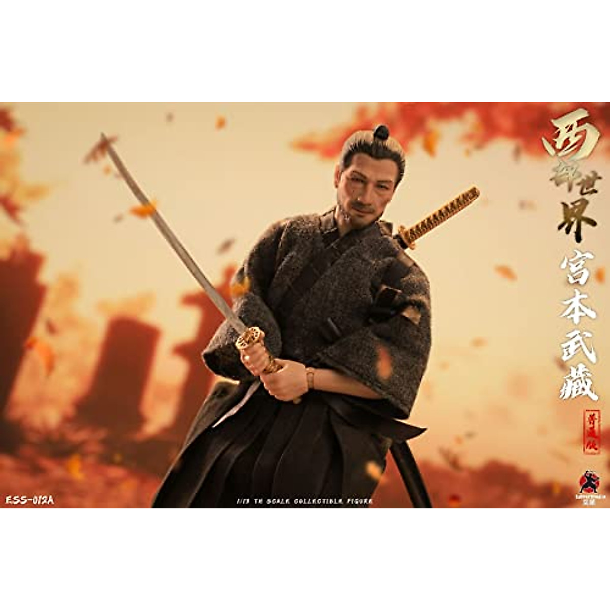 EdStar Original ESS-012A 1/12 Scale Samurai Action Figure Set